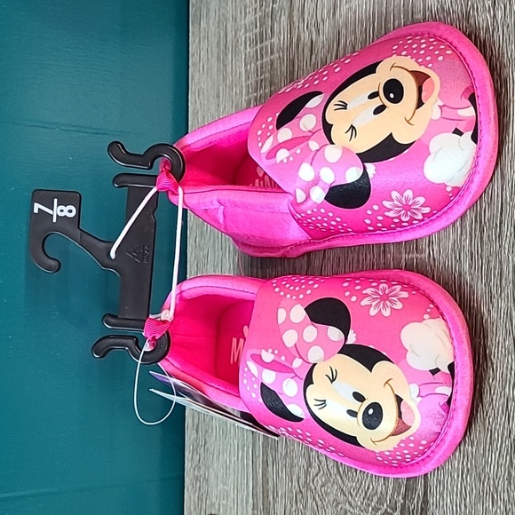 Disney | Shoes | Disney Minnie Mouse Toddler Slippers | Poshmark